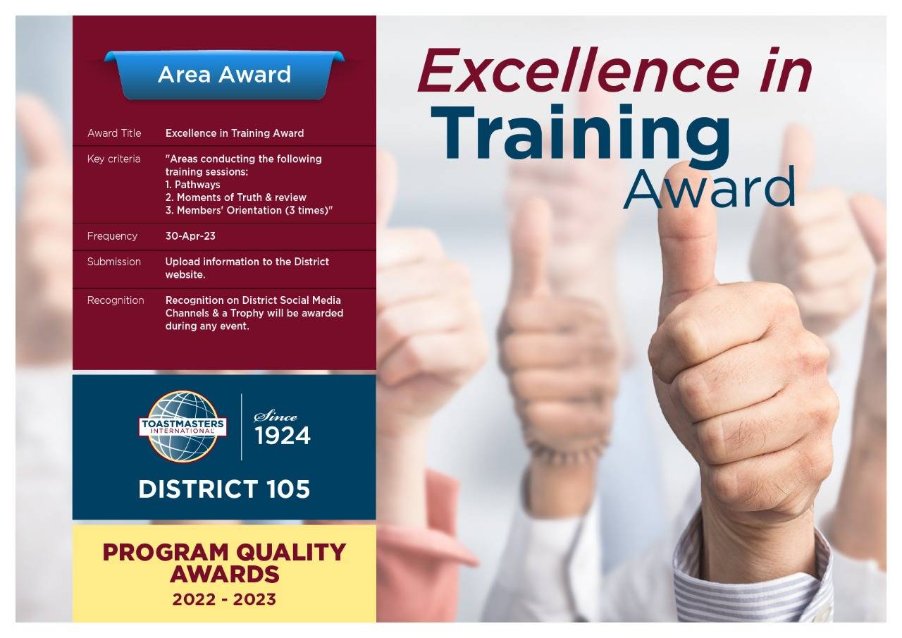 Division awards - District 105